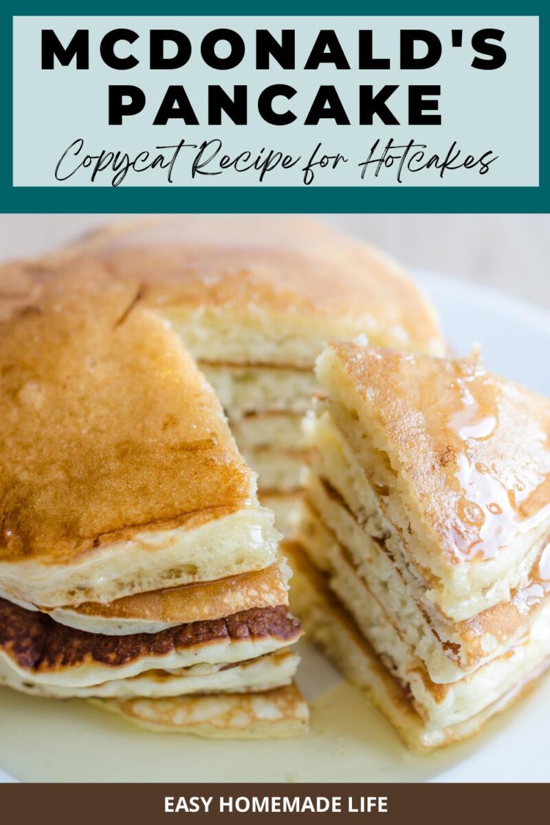 McDonald’s Pancake Recipe (Hotcakes)