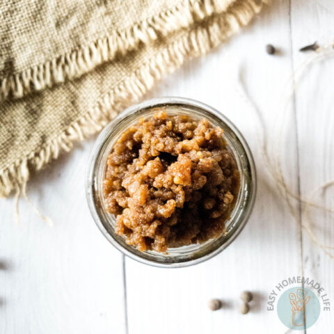 Pumpkin Spice Facial Scrub Recipe