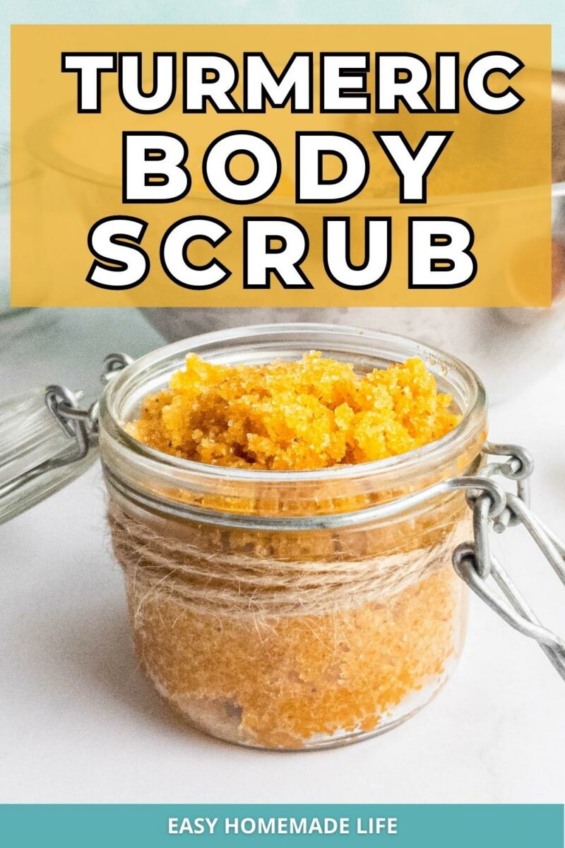 Homemade Turmeric Scrub Recipe