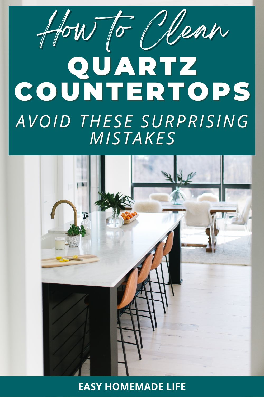 How to Clean Quartz Countertops: Avoid Four Surprising Mistakes