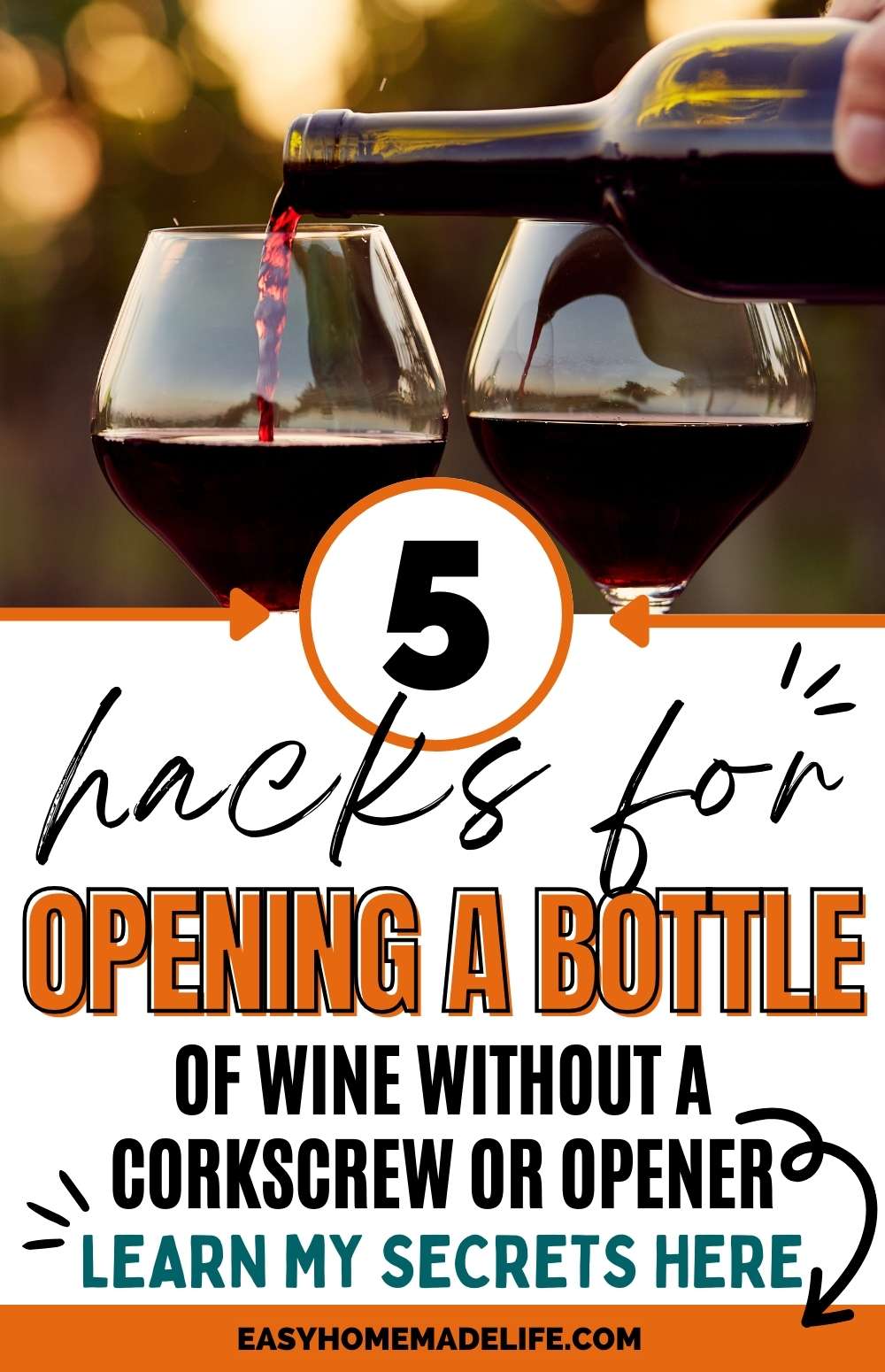 How To Open A Wine Bottle Without A Corkscrew 6 Easy Methods