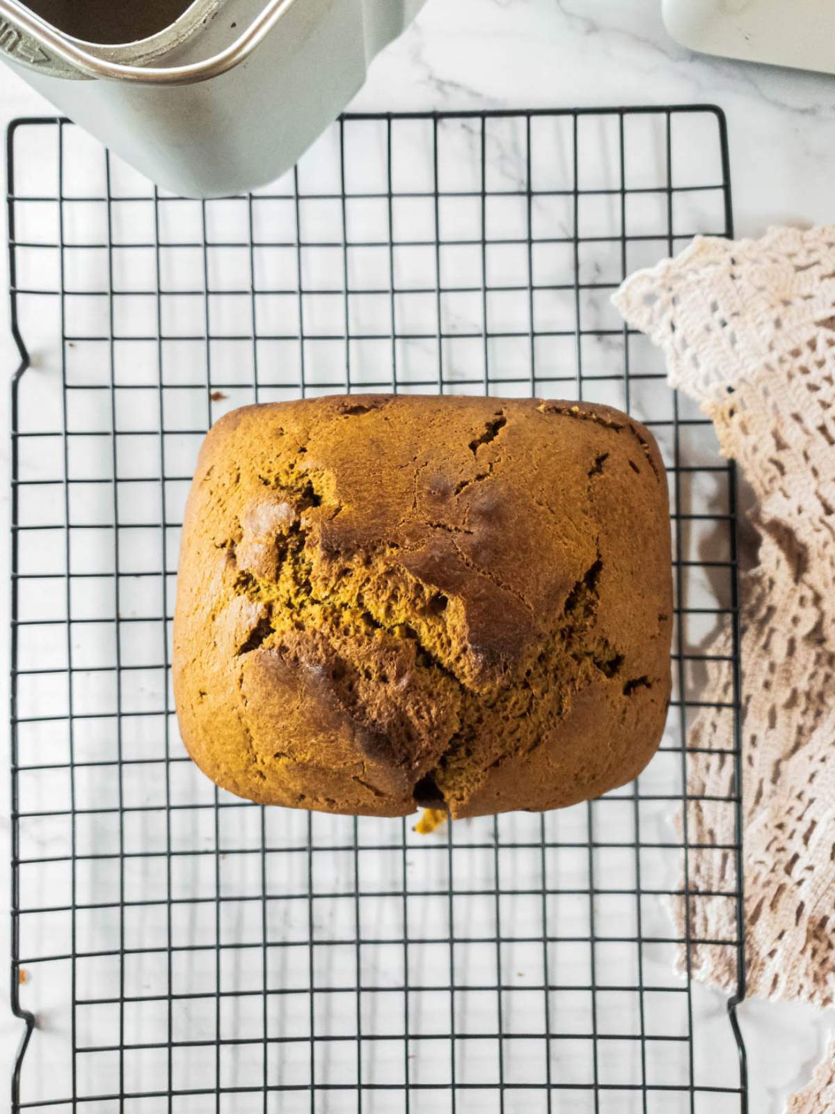 Easy Bread Machine Pumpkin Bread