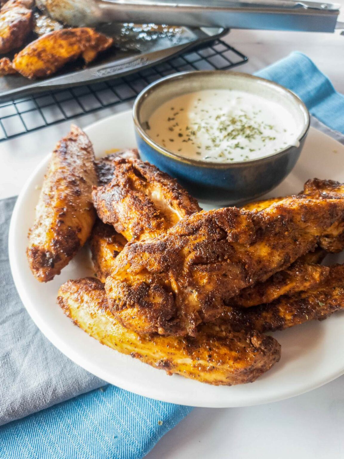Popeyes Blackened Chicken Tenders Copycat Recipe