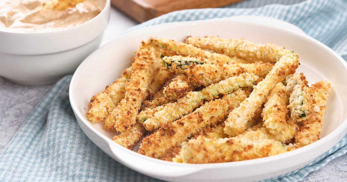 Zucchini Fries Air Fryer Recipe