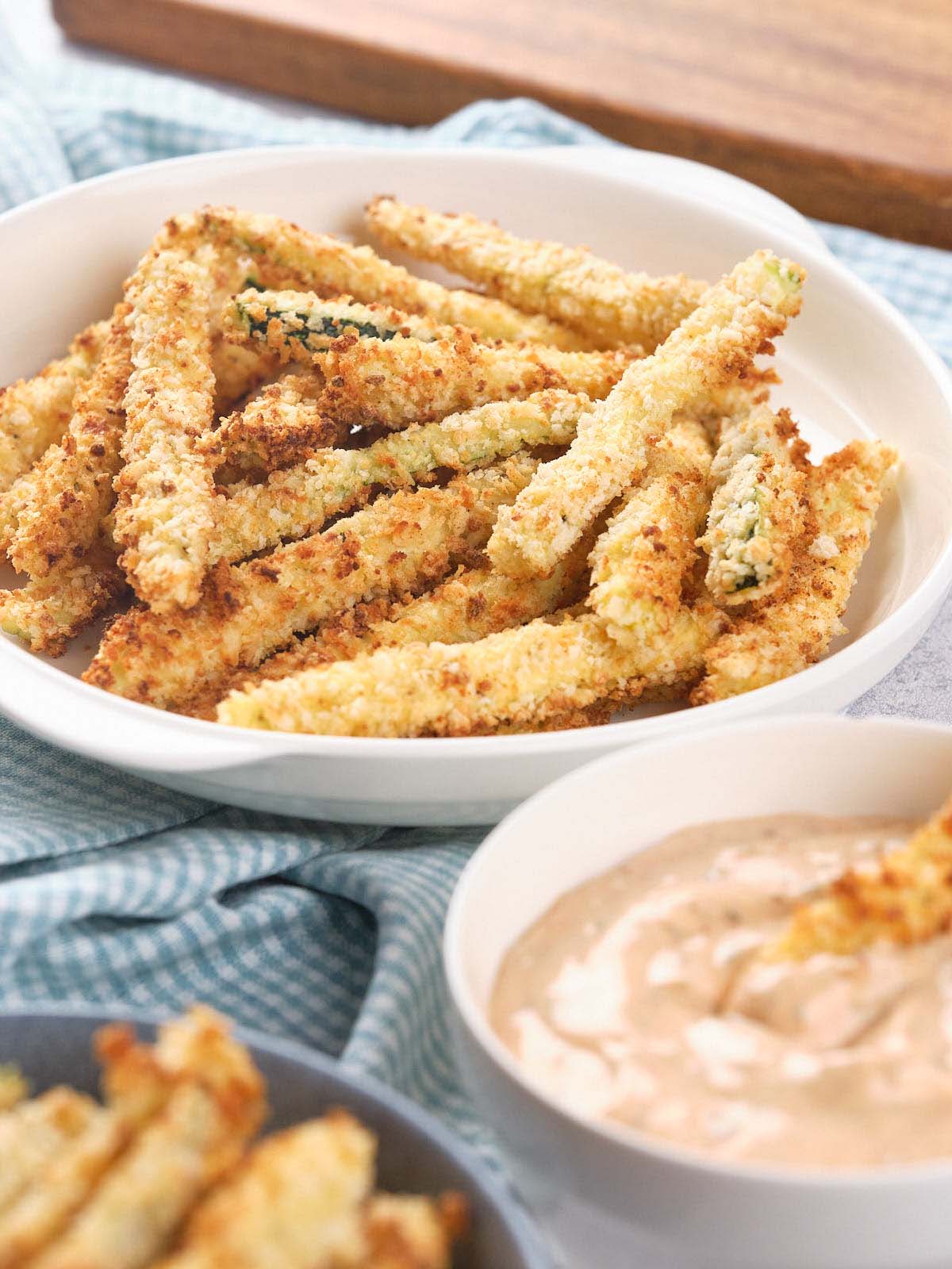 Zucchini Fries Air Fryer Recipe