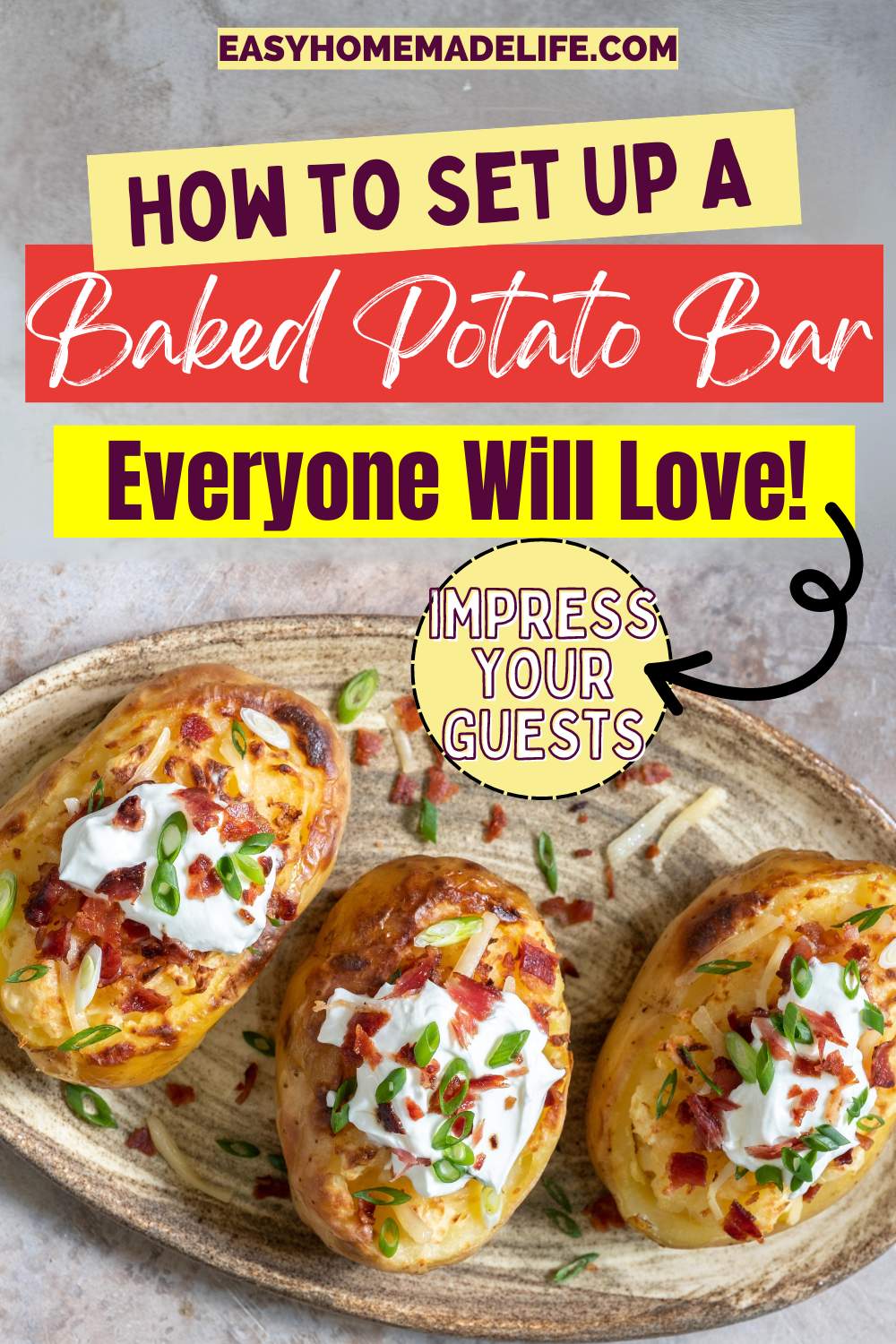 How To Build A Baked Potato Bar Like A Pro