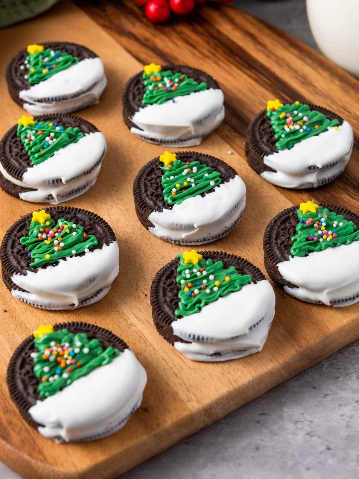 Fun DIY Christmas Tree Oreos