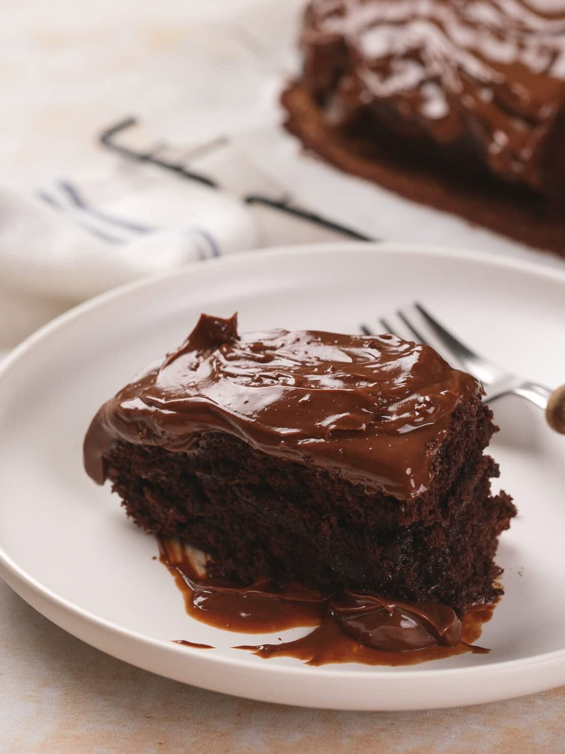 The Best Chocolate Fudge Cake Recipe