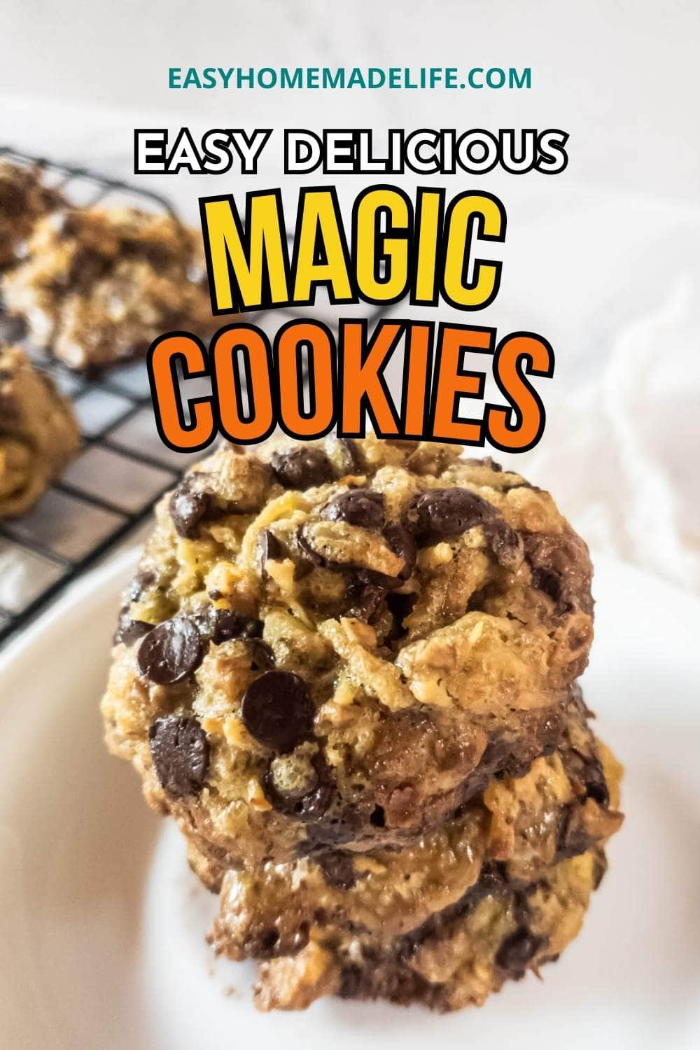 Magic Cookies (The Easiest Cookie Recipe Ever!)