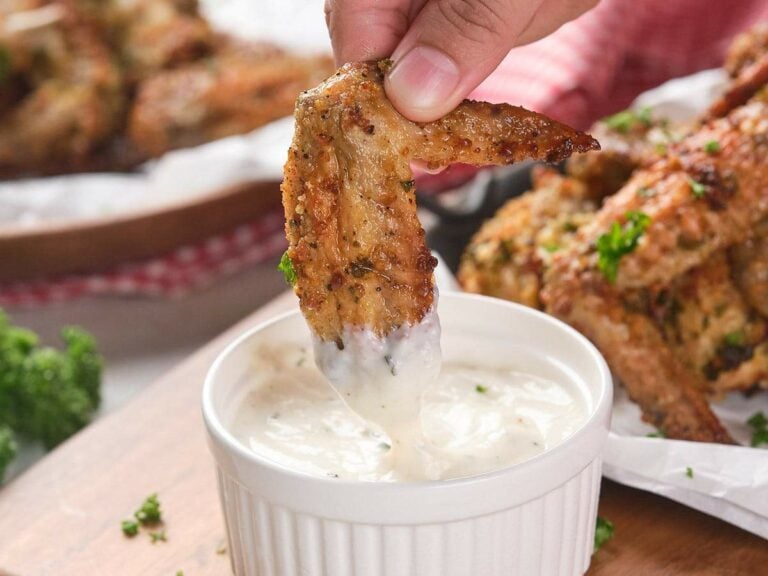 No-Fail Parmesan and Garlic Wings Recipe