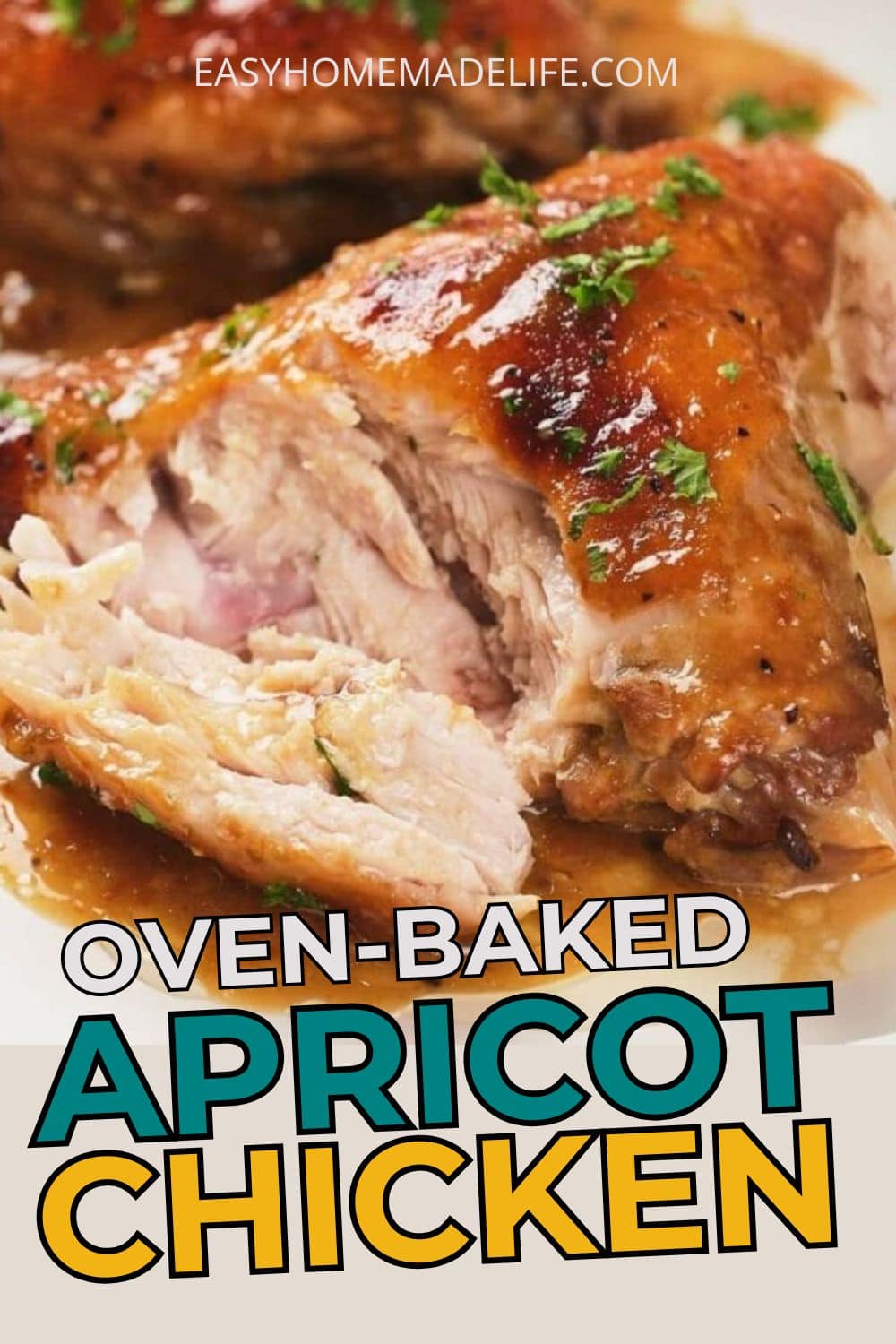 Easy Oven-Baked Apricot Chicken