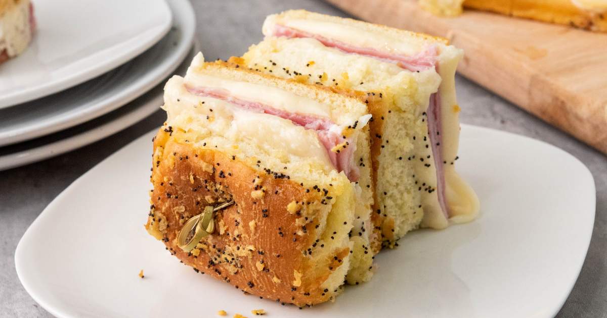 Ham and Cheese Sliders on Hawaiian Rolls Recipe