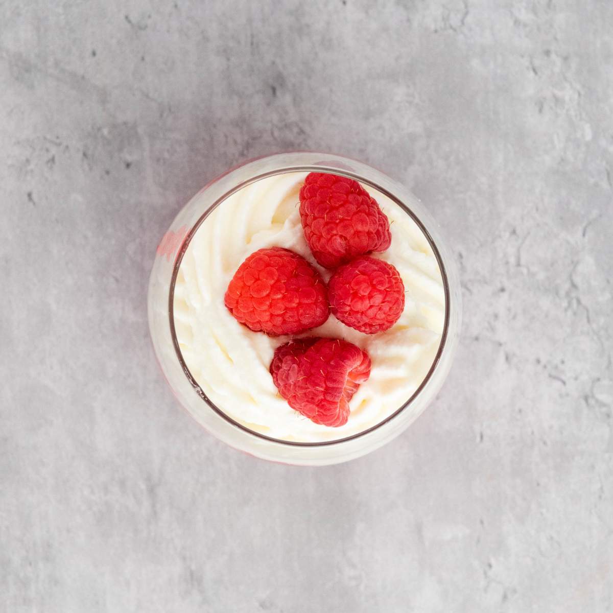15-Minute White Chocolate Mousse with Raspberries