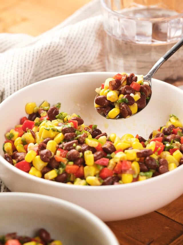 Chilled Corn and Black Bean Salad Recipe