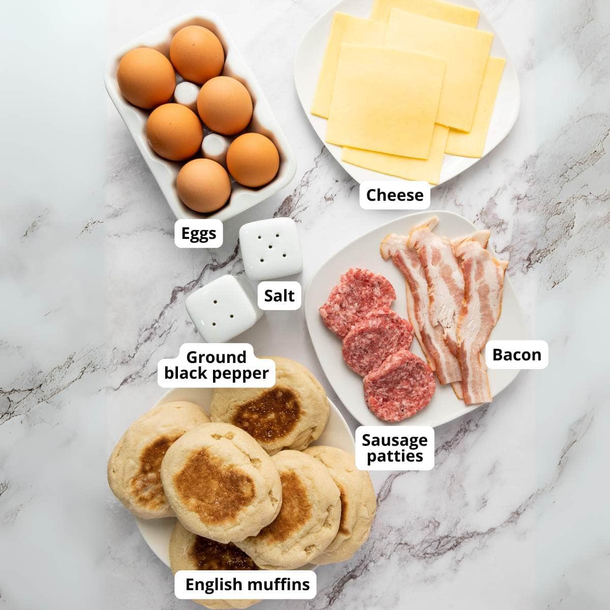 The Easiest Make Ahead Breakfast Sandwiches