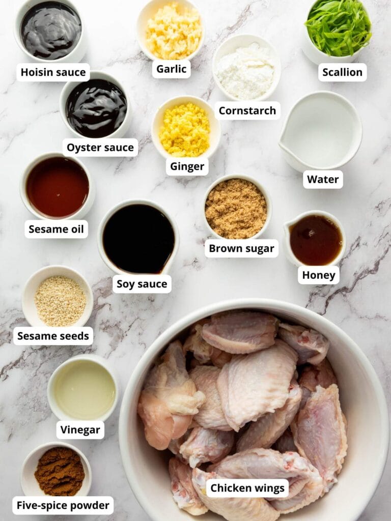 Chinese Chicken Wings Recipe with Honey and Soy
