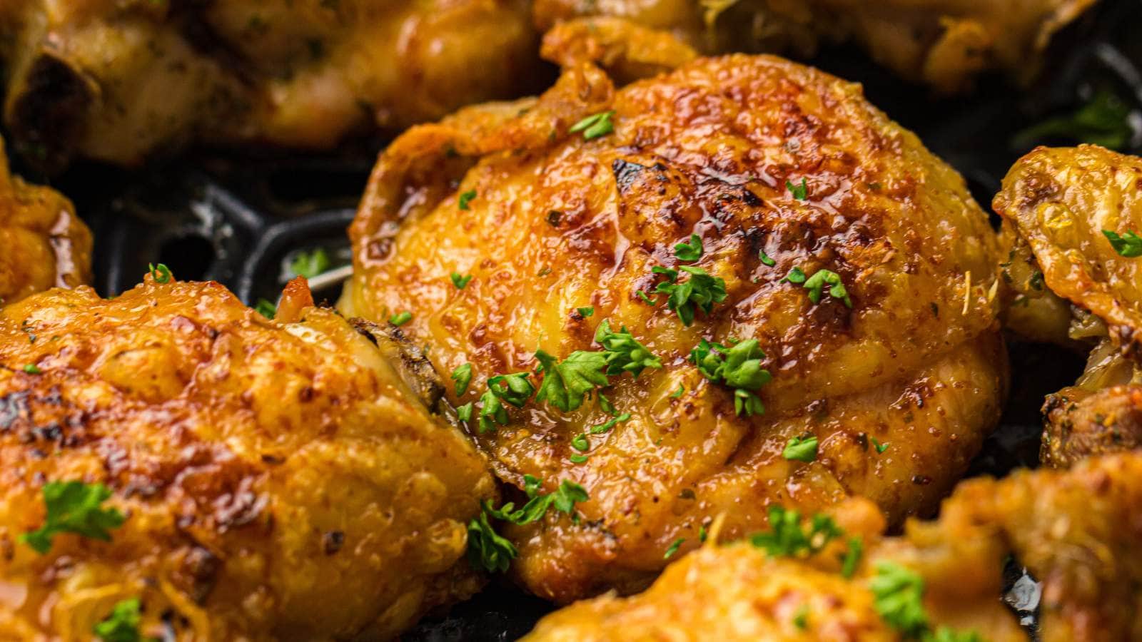 Air Fryer Chicken Thighs Recipe